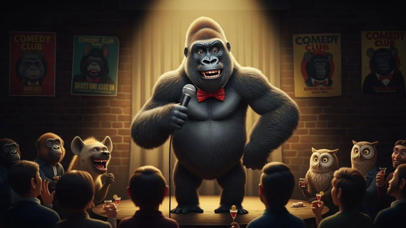 320+ Gorilla Jokes & Banana Peel Puns That Will Make You Go Ape Funny ...