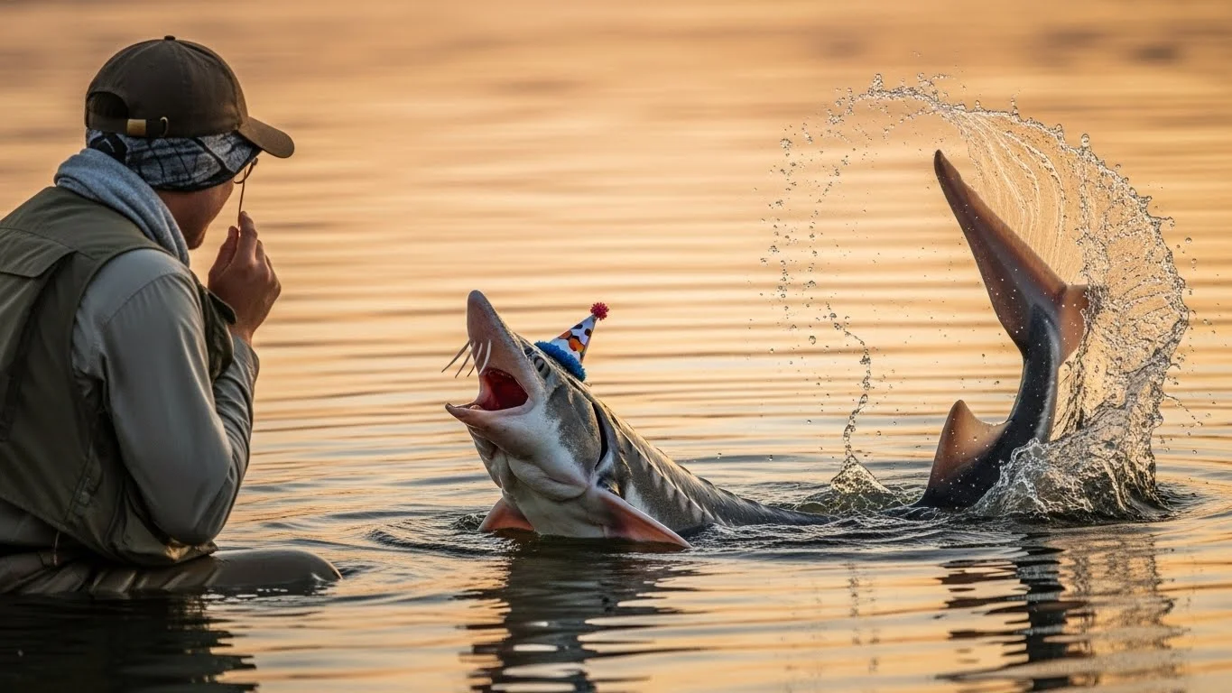 270+ Sturgeon Jokes That Reel in the Laughs Funny Fish & Ocean Humor ...