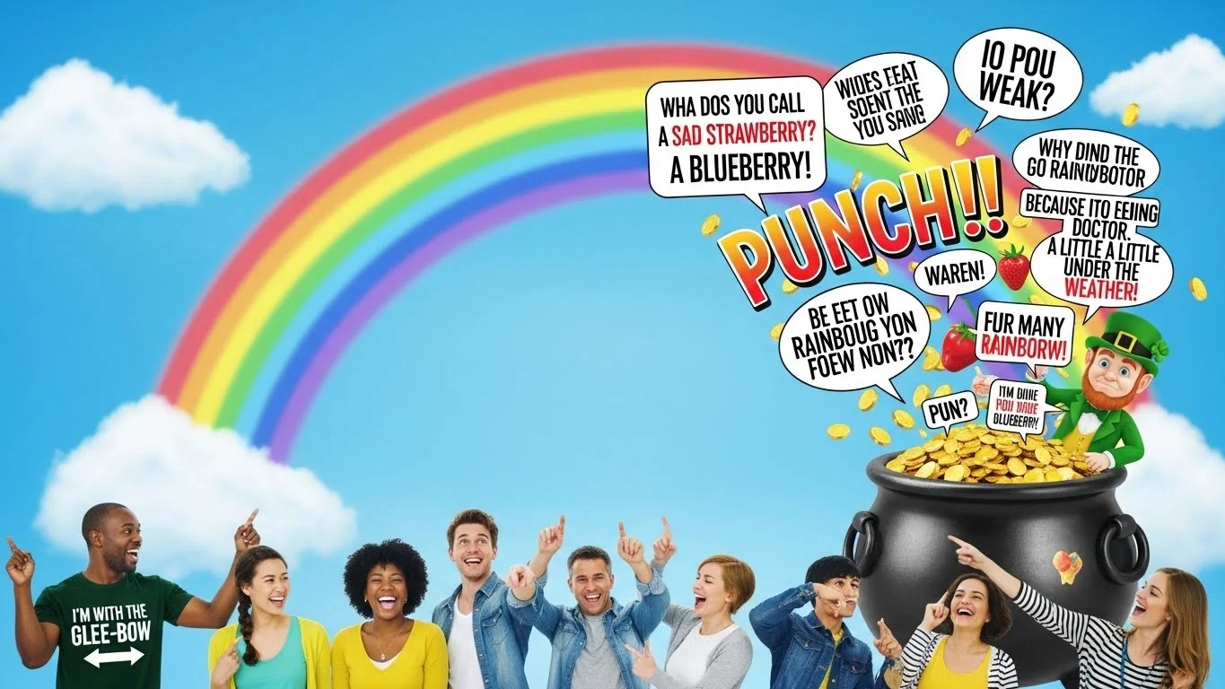 350+ Funny Rainbow Jokes That Will Brighten Your Day in 2026 - punorbit.com