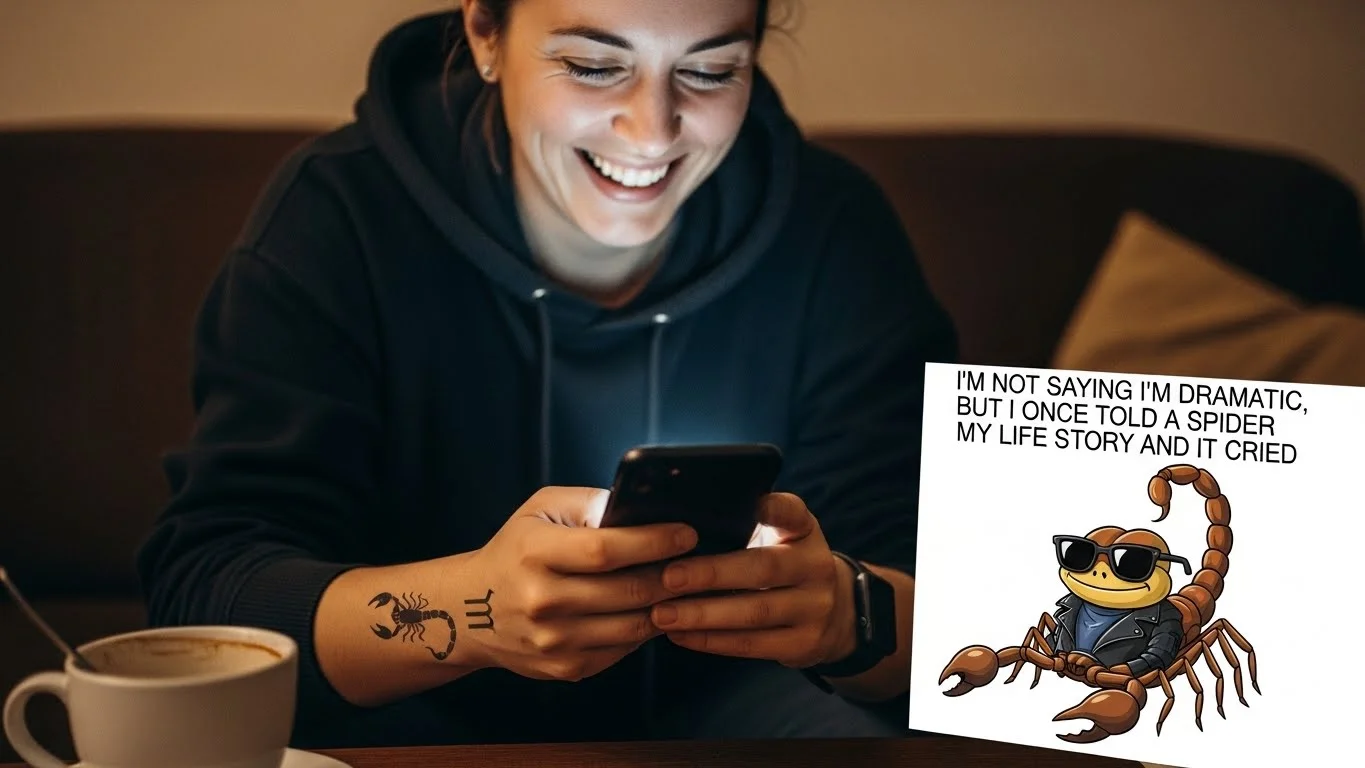 220+ Scorpio Jokes That Sting With Humor Funny Zodiac & Astrology Puns ...