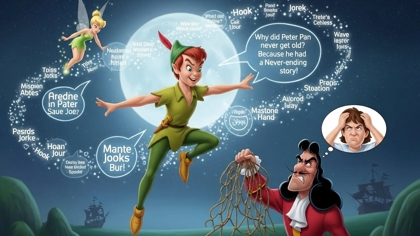 230+ Peter Pan Jokes & Puns That Will Never Grow Old in Neverland 2026 ...