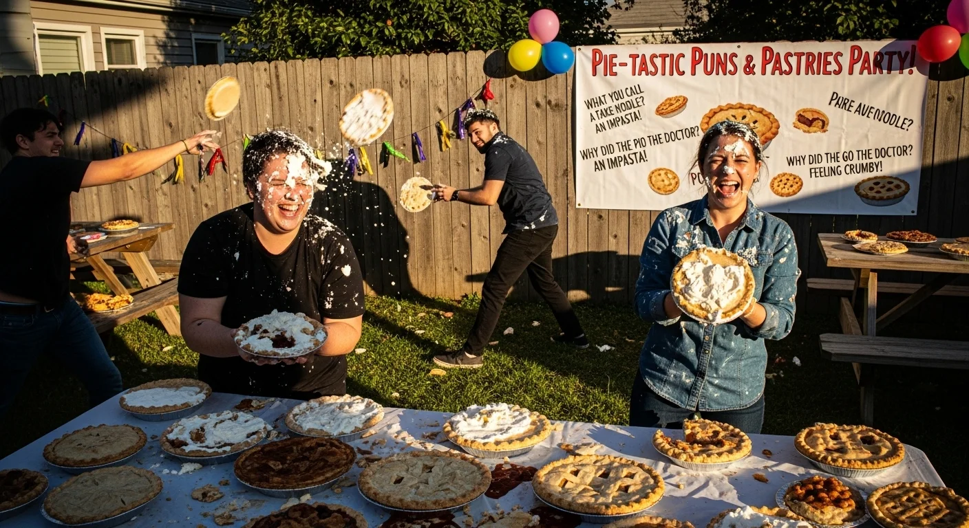 255+ Pie Jokes Sweet, Cheesy, and Laugh Out Loud Puns 2026 - punorbit.com
