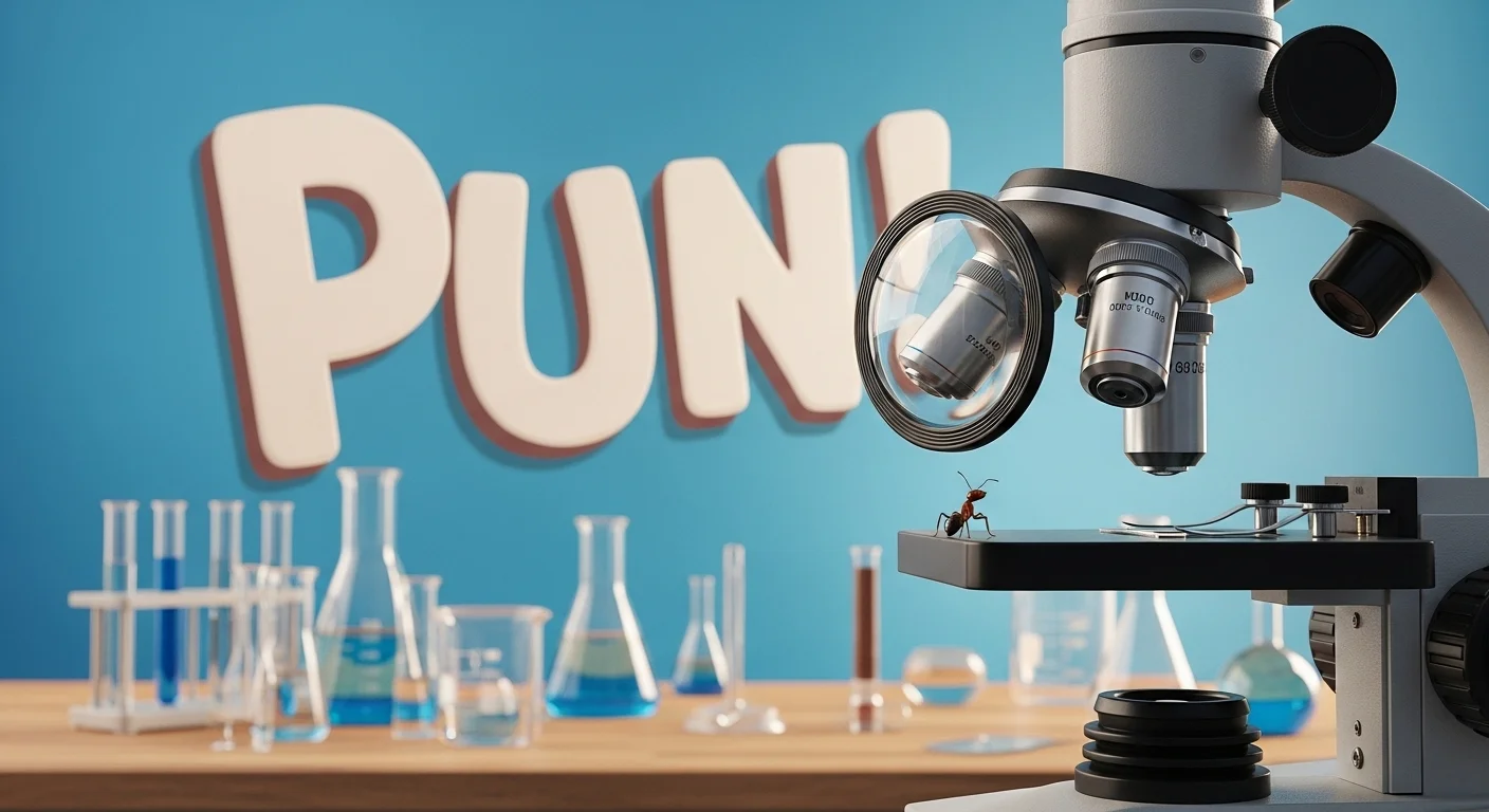 390+ Hilarious Microscope Puns & One-Liners That Zoom Into Laughs in ...